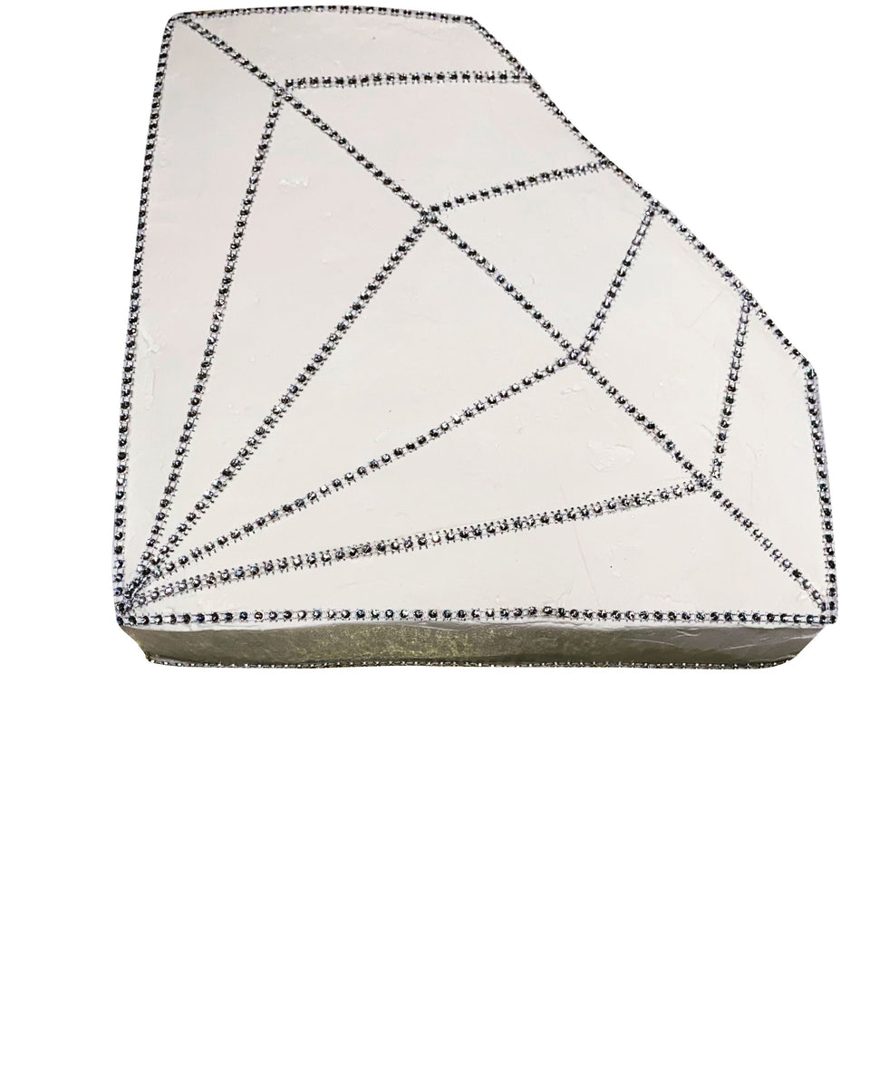 Diamond Cake – All That Frosting Cakery